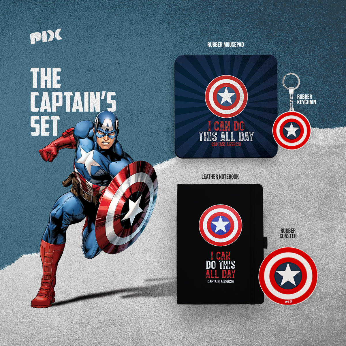 Captain America Gift Set – PIX Gift Store