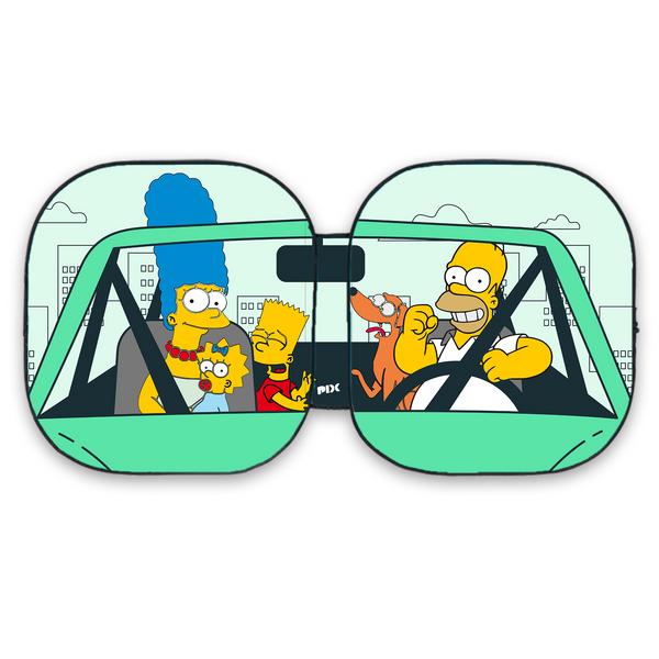 Simpson Family Car Sun Shade – PIX Gift Store
